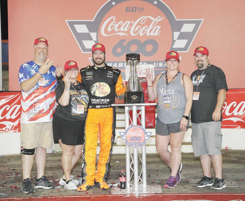 NASCAR, victorious Truex honor Nick Null at Coca-Cola 600 | News ...